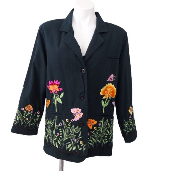 Quacker Factory | Jackets & Coats | Vintage The Quacker Factory ...